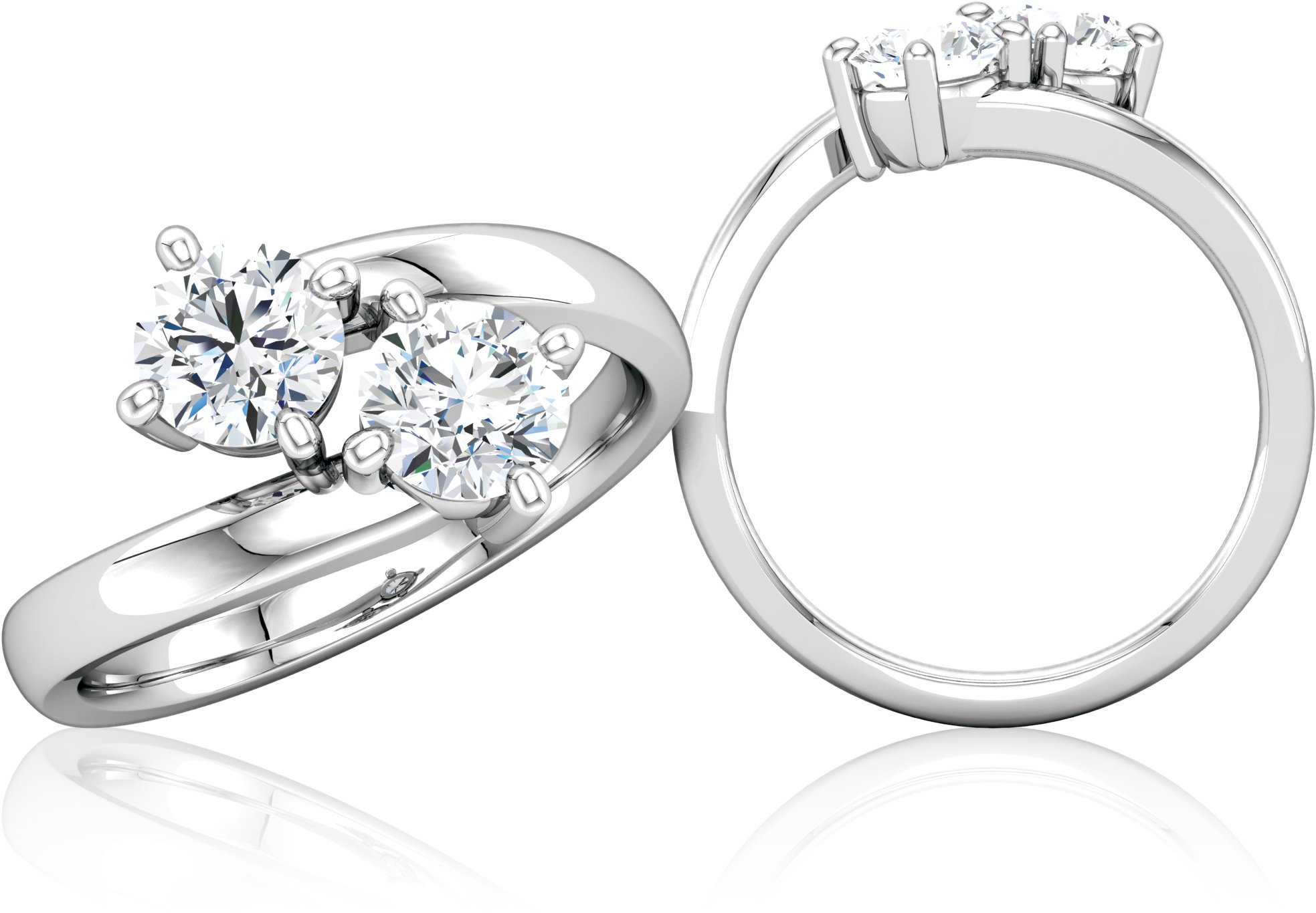 Two-Stone Rings | 2 Stone Rings | Stuller