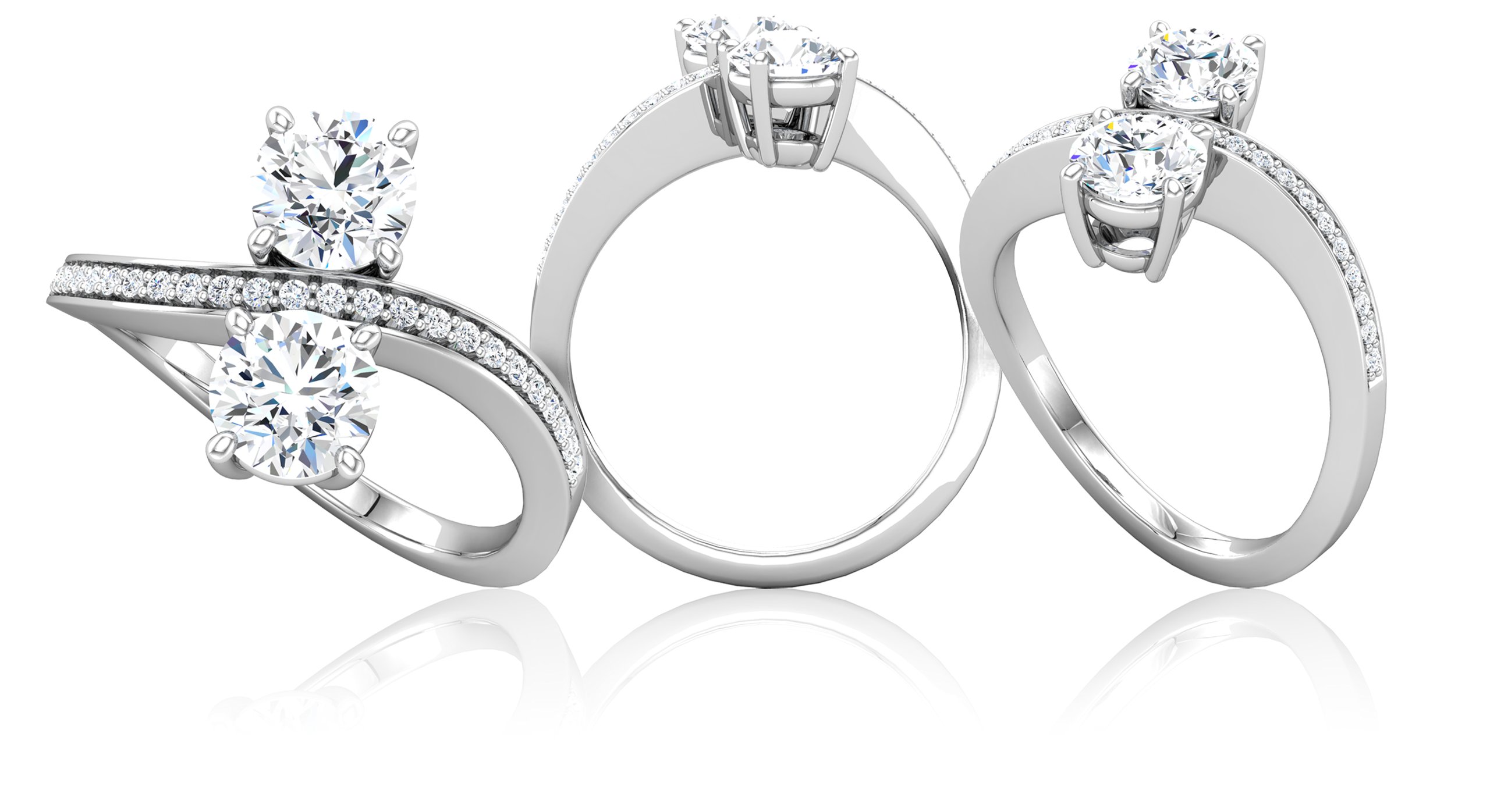 Two-Stone Rings | 2 Stone Rings | Stuller