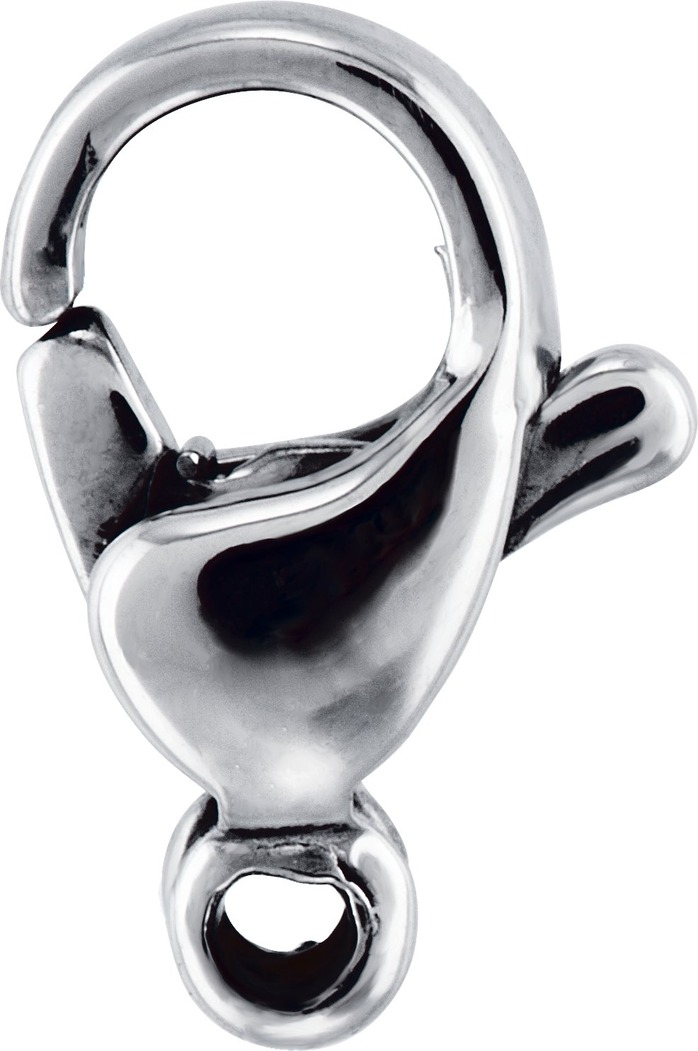 Stainless Steel Oval Trigger Lobster Claw Designer Clasp Findings 10 pc ...